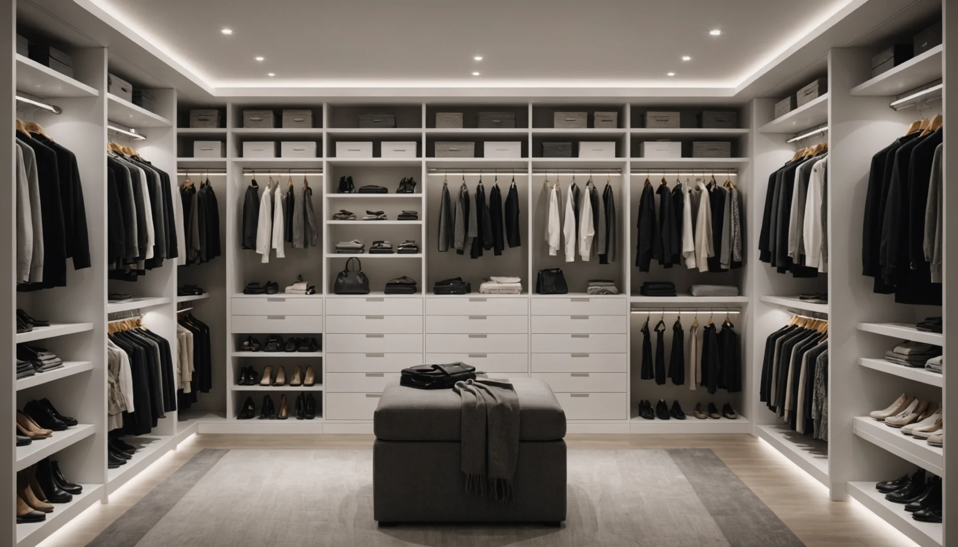 Éclairage pour dressing : astuces lumineuses indispensables
